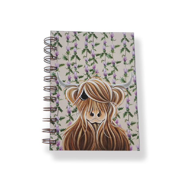 The McMoos Miss Thistle A6 Notebook (NB01MISS) – Couthie Gifts from ...