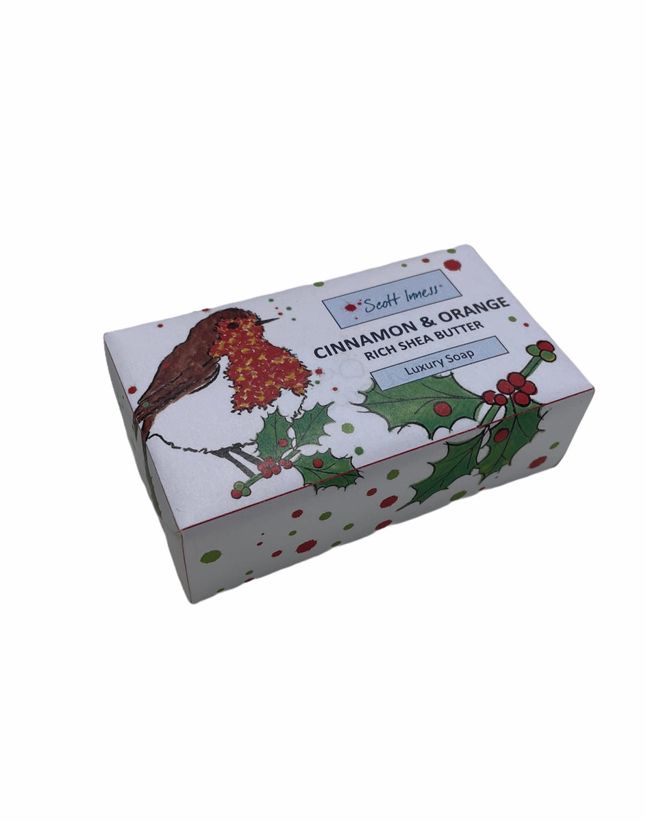 Scott Inness Robin Luxury Soap Bar (SIBSRO) – Couthie Gifts from Scotland