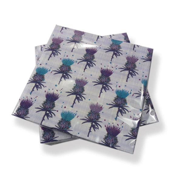 Scott Inness Bramble Thistle Paper Napkins (SIPN01TH) – Couthie Gifts ...